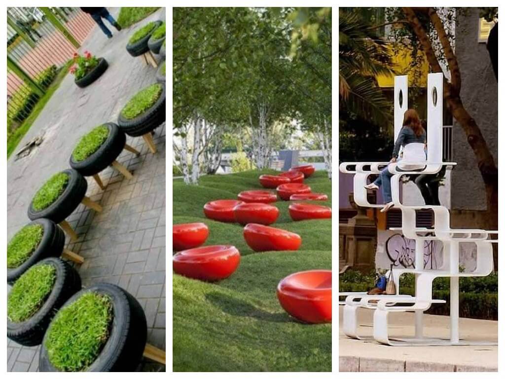 The most creative and unusual benches